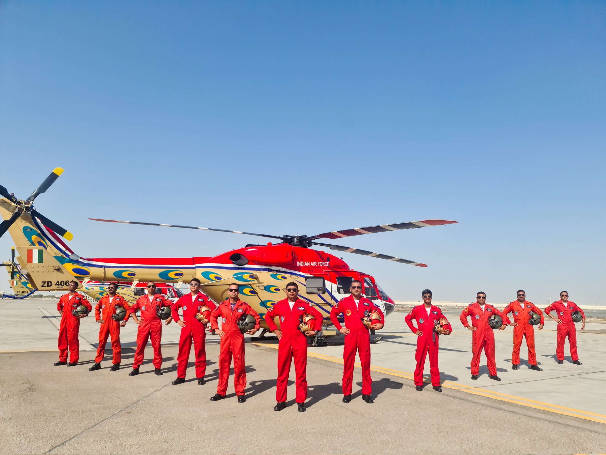 How to Join the IAF Sarang Helicopter Aerobatics Team?