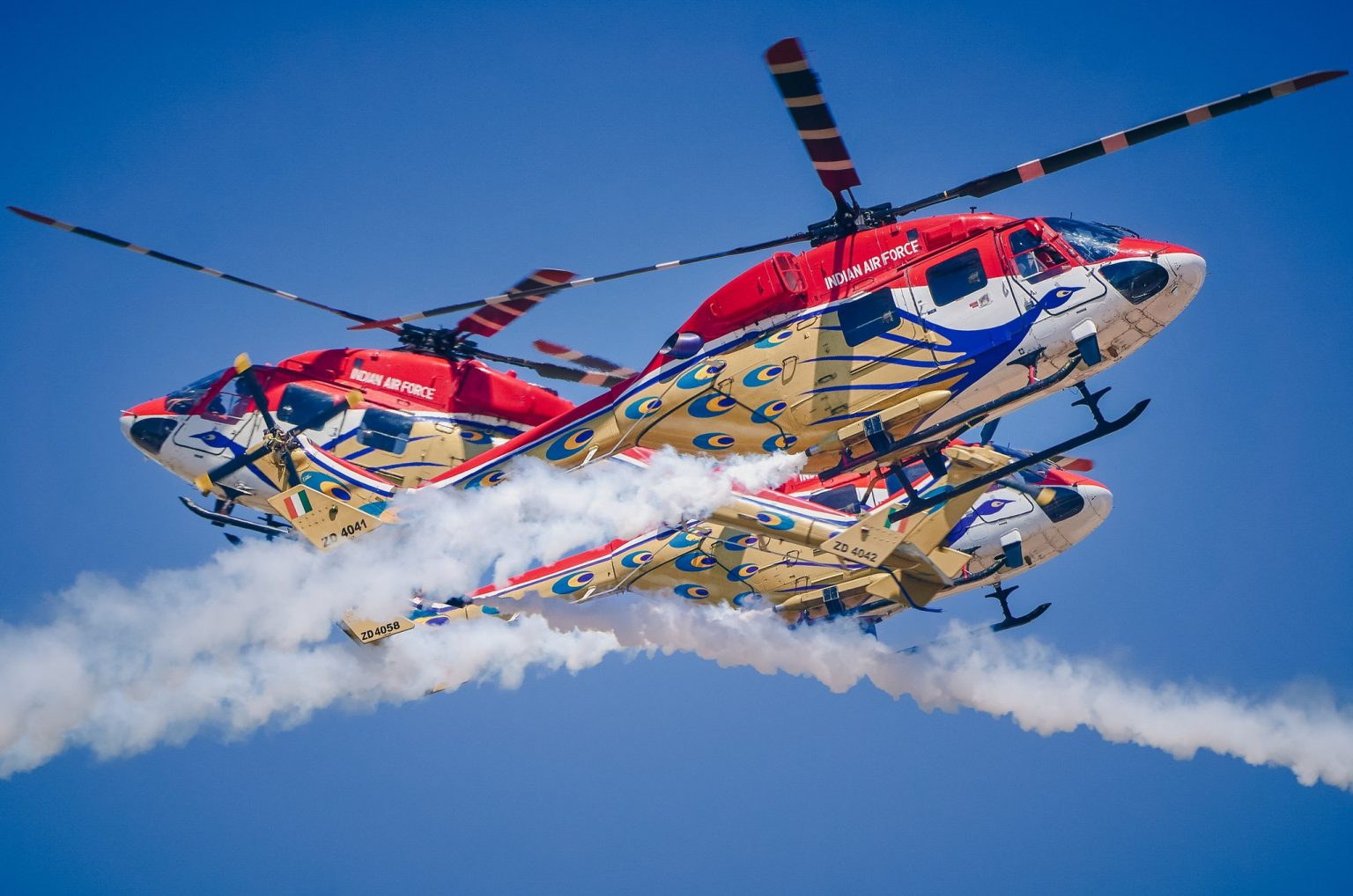 How to Join the IAF Sarang Helicopter Aerobatics Team?