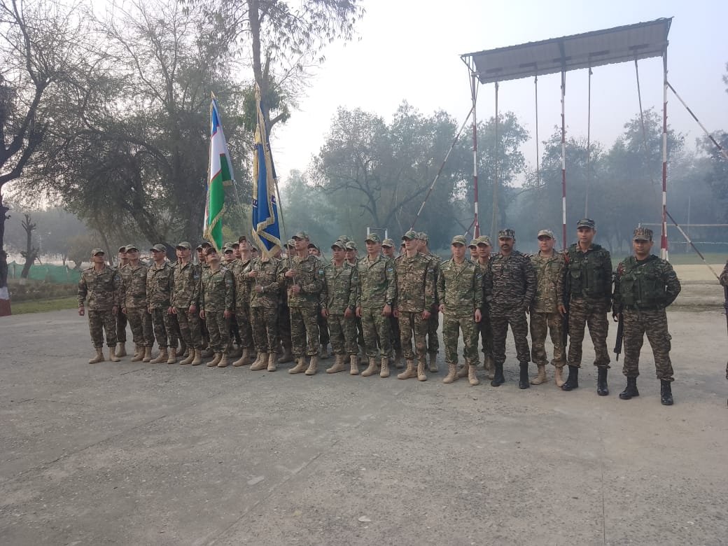 Indo-Uzbekistan Joint Army Exercise Dustlik Commences At Pithoragarh