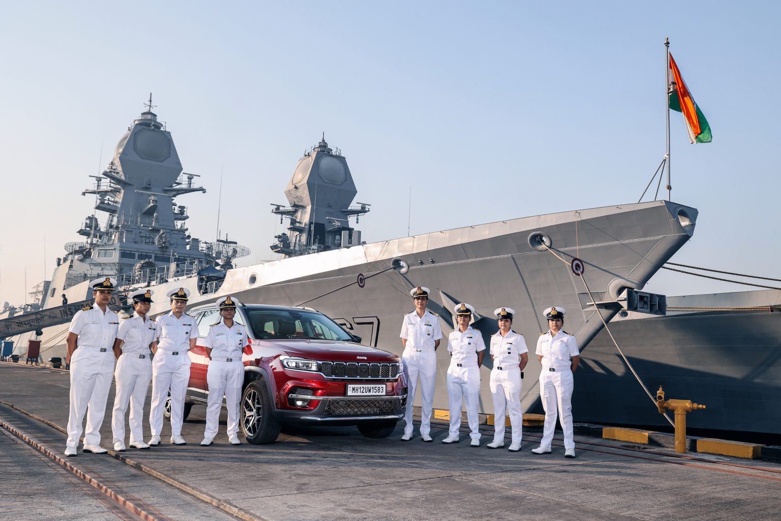 All Women Car Rally-Indian Navy Celebrating Nari Shakti
