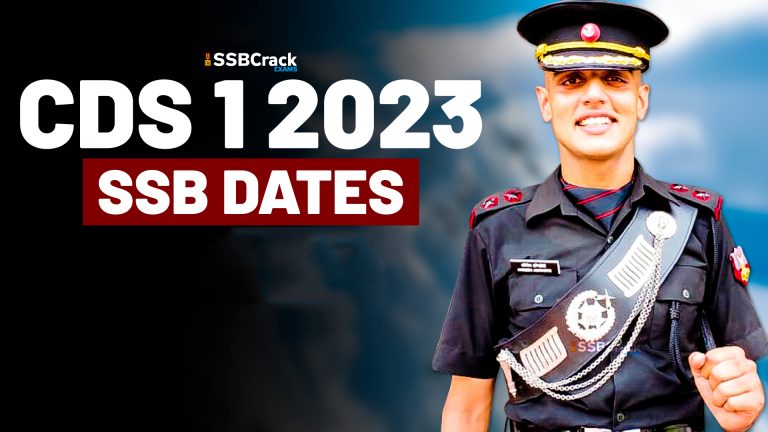 CDS 1 2023 SSB Interview Dates [IMA AFA INA OTA]
