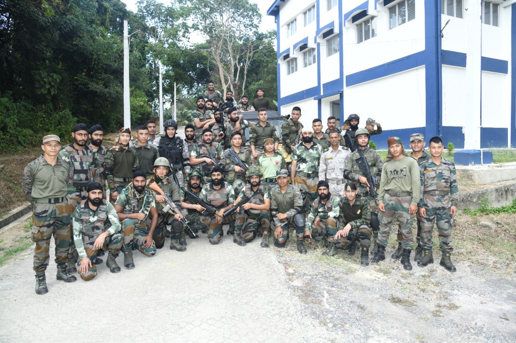 India’s only Tri-Services Command conducts Joint Military Exercise ‘KAVACH’