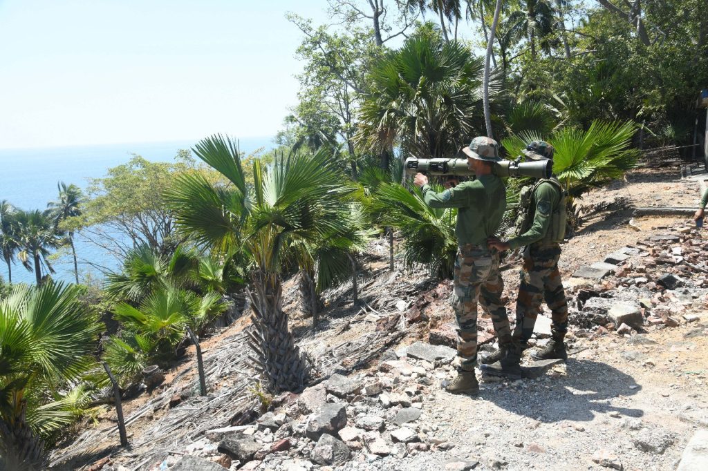 India’s only Tri-Services Command conducts Joint Military Exercise ‘KAVACH’