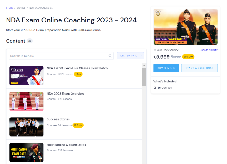 NDA 1 2023 Maha Marathon, Complete Revision And Most Expected Questions [Fully Solved]