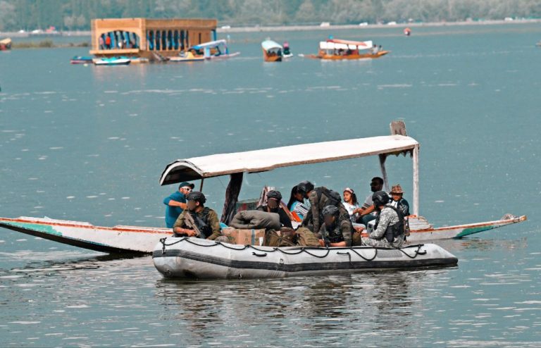 10 Pictures of Indian Navy MARCOS Guarding Kashmir Ahead of G-20 Meet