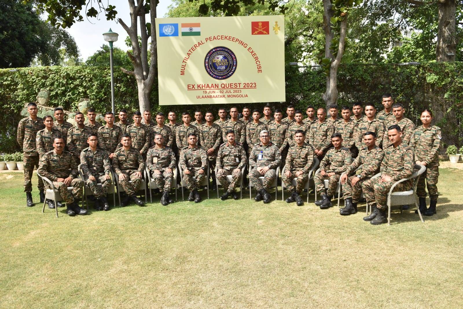 Indian Army Participates in Multinational Exercise 'Khaan Quest' 2023 ...