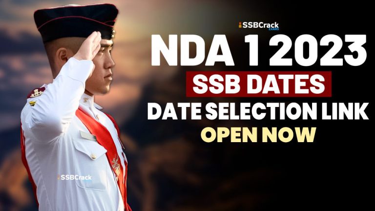 NDA 1 2023 SSB Interview Dates Selection OPEN NOW: Join The National ...