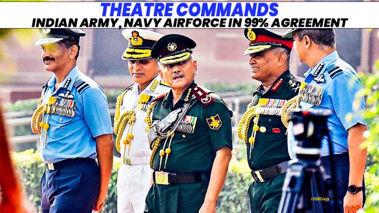 Theatre Commands: Indian Army, Navy, Air Force in 99% Agreement on ...