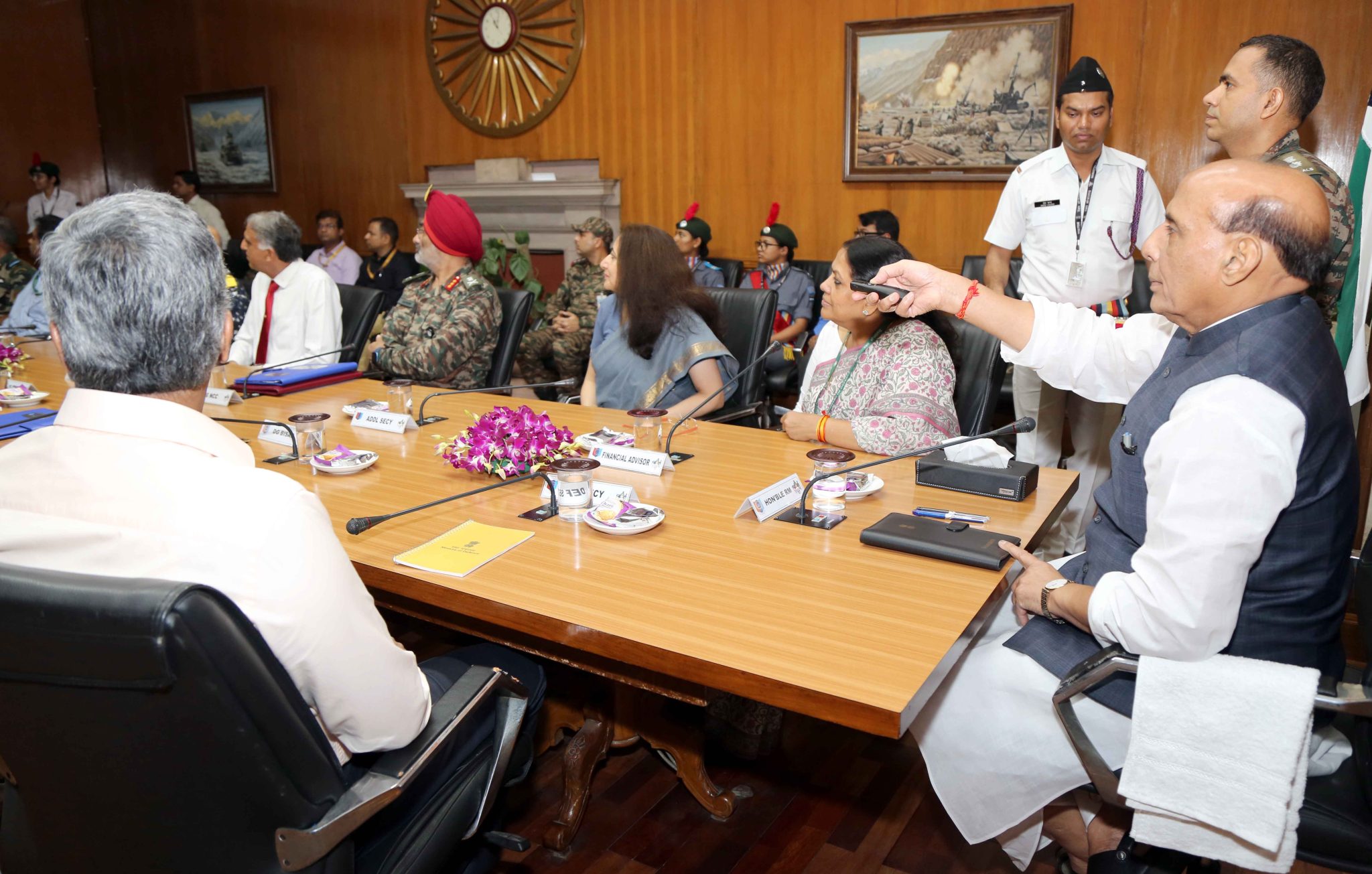 Defence Minister Launches NCC Integrated Software For Cadets Allowance