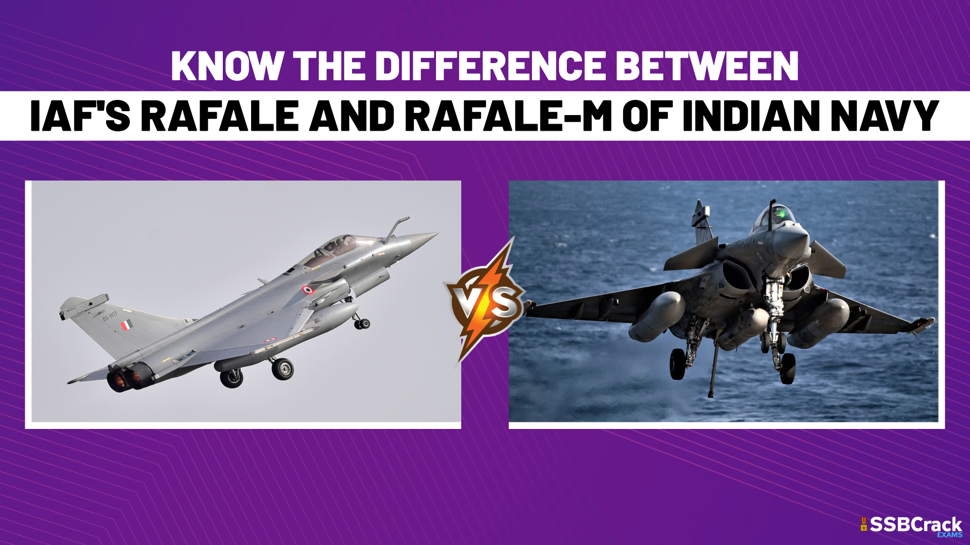 Know the Difference Between IAF's Rafale and Rafale-M of Indian Navy