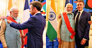 PM Modi Awarded France's Highest Civilian Award Grand Cross of the ...