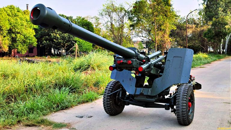 105MM Light Field Guns used for the First Time for Independence Day