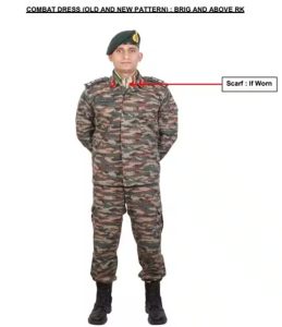 Indian Army implements Common Uniform for Brigadier
