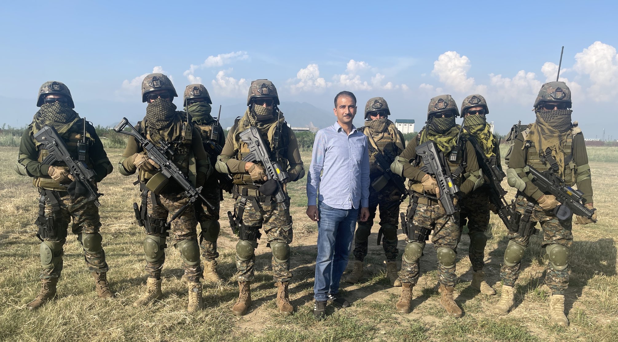 IAF's Garud Special Forces Carrying Out CT Ops In Kashmir