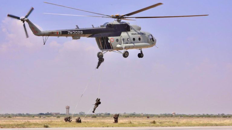 Indian Army And IAF Conduct Joint Heliborne Operations