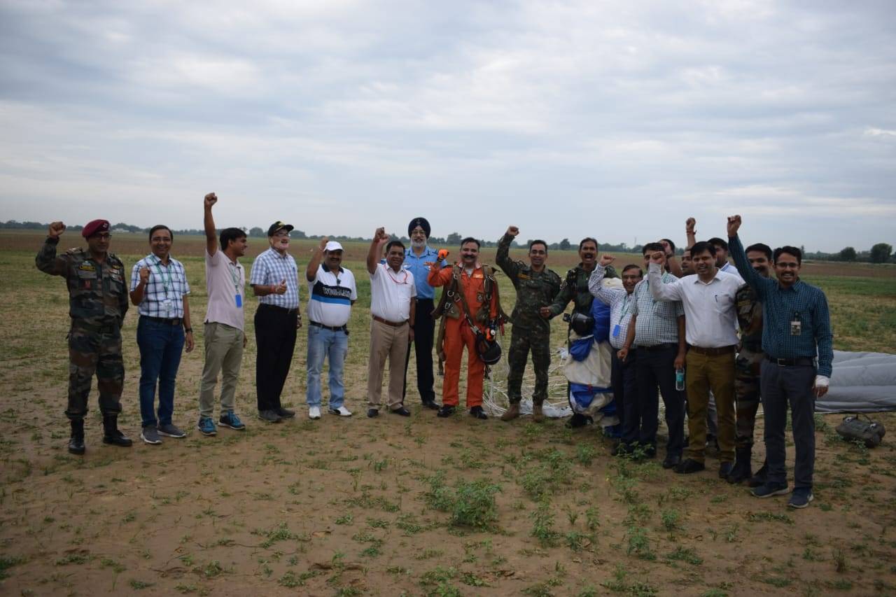 Indigenously Developed Military Combat Parachute System