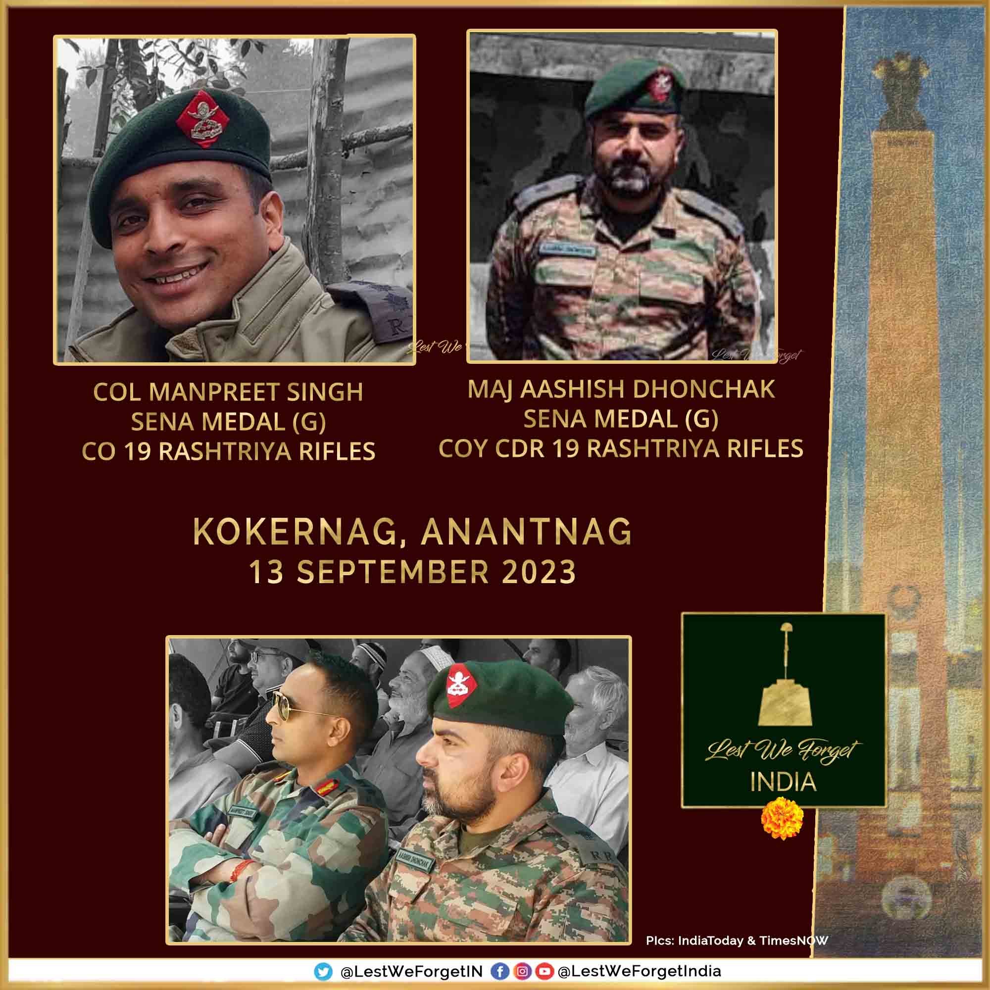 OP Garol: Joint Operation Launched After 2 Army Officers and DSP Were ...