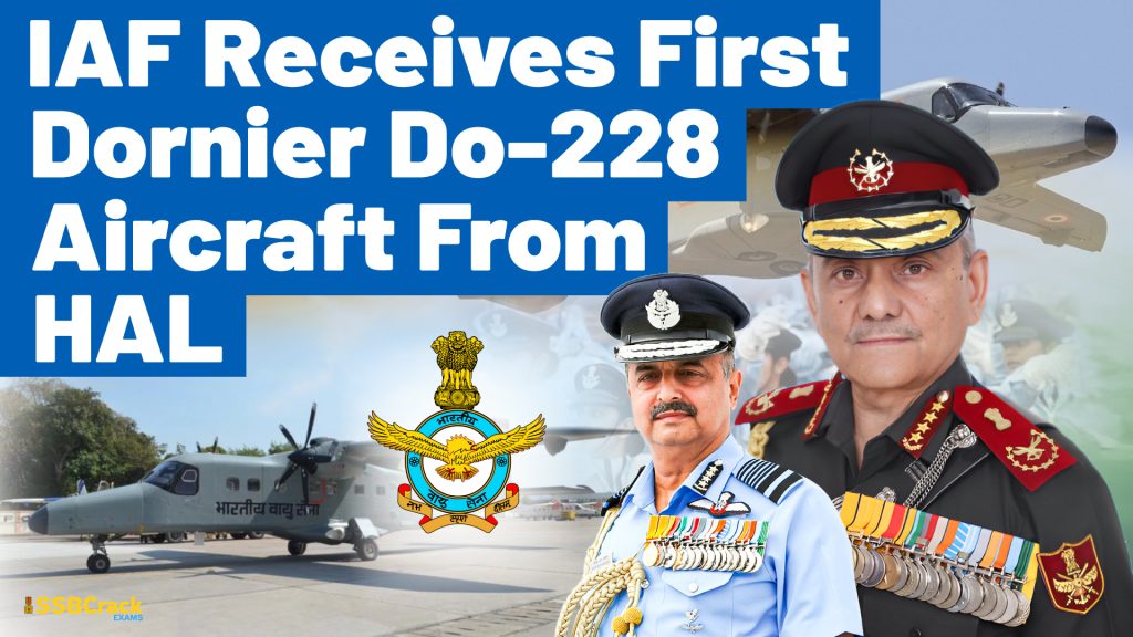 IAF Receives First Dornier Do-228 Aircraft From HAL