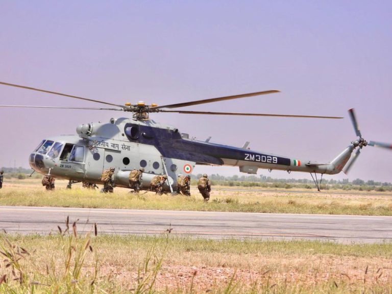 Indian Army And IAF Conduct Joint Heliborne Operations