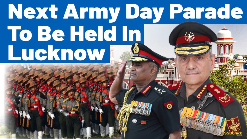 Indian Army Day Parade To Be Held in Lucknow