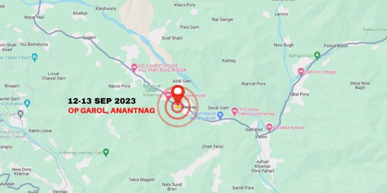 OP Garol: Joint Operation Launched After 2 Army Officers and DSP Were ...