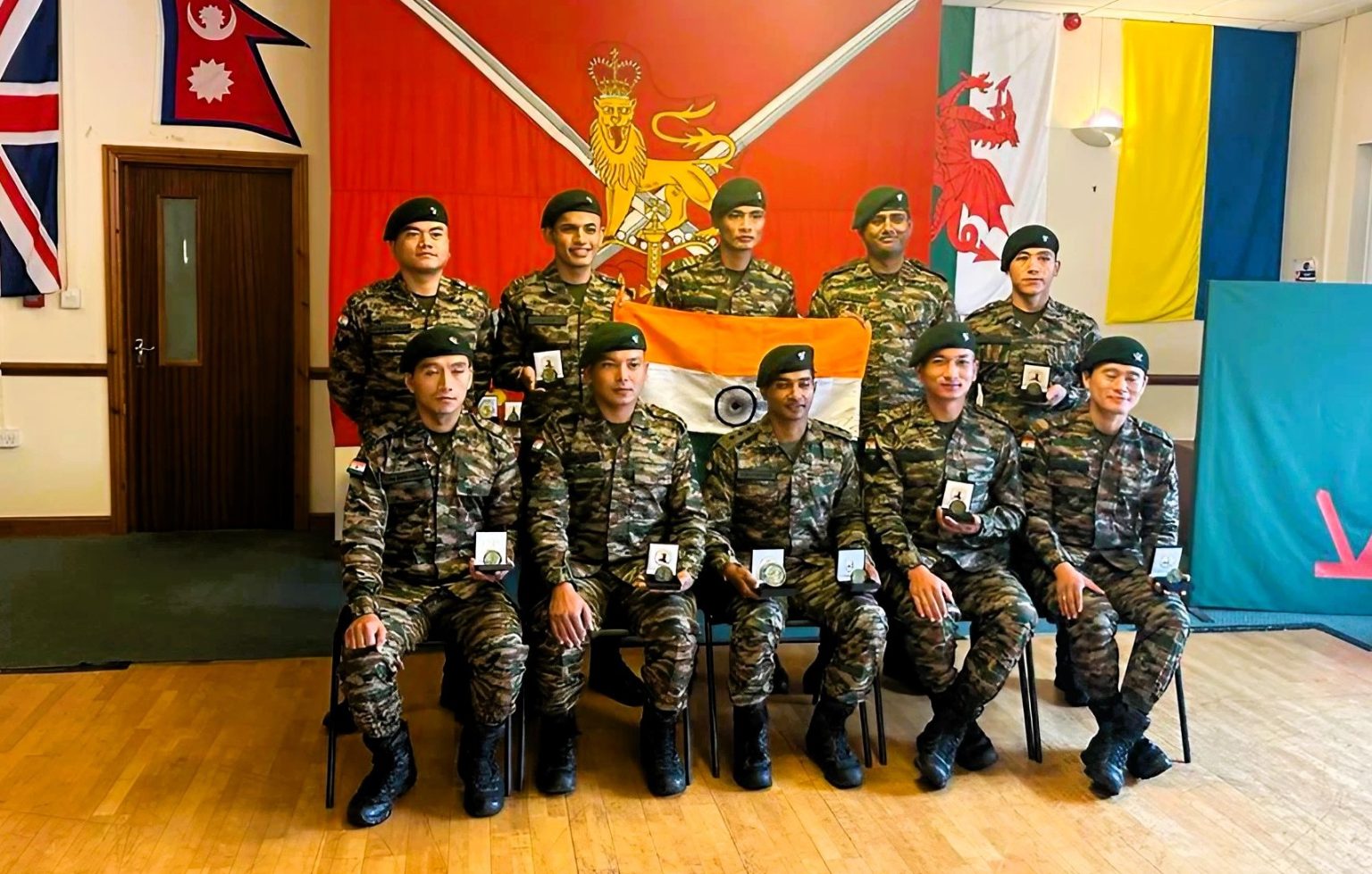 Indian Army wins Gold Medal in Cambrian Patrol 2023