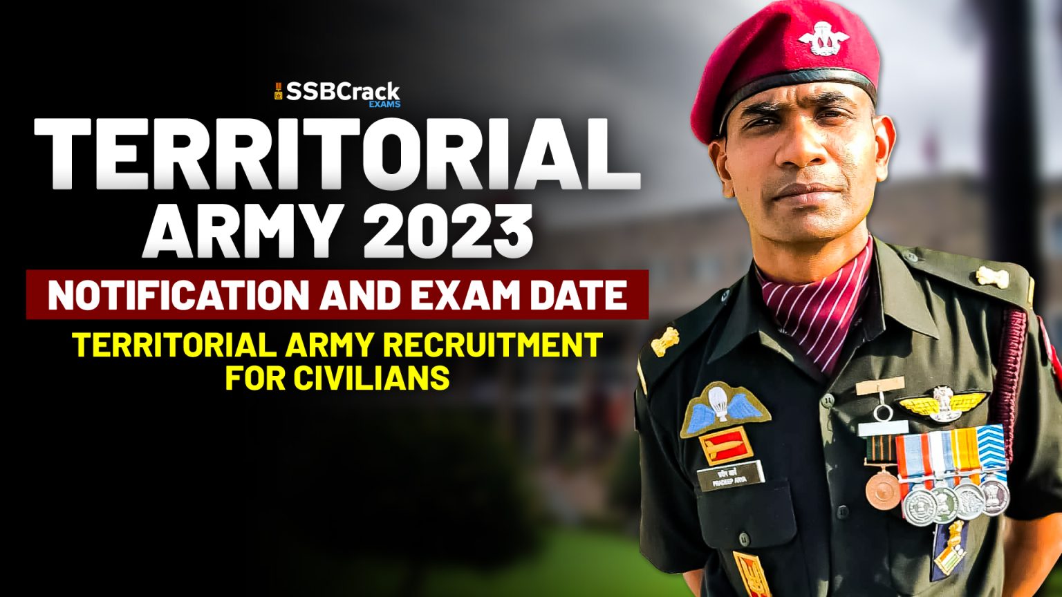 Territorial Army Officer Recruitment 2023 Notification