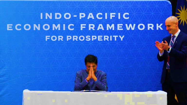 India Sign IPEF Supply Chain Resilience Pact
