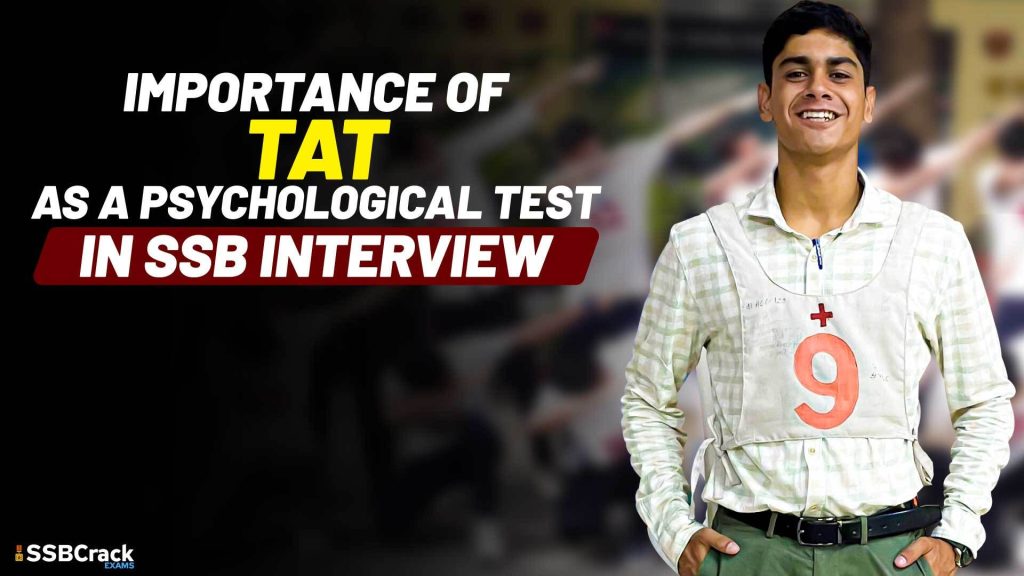 Importance Of TAT As A Psychological Test In SSB