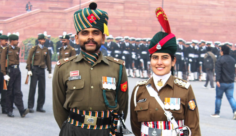 First Army Couple to Lead Together on Republic Day