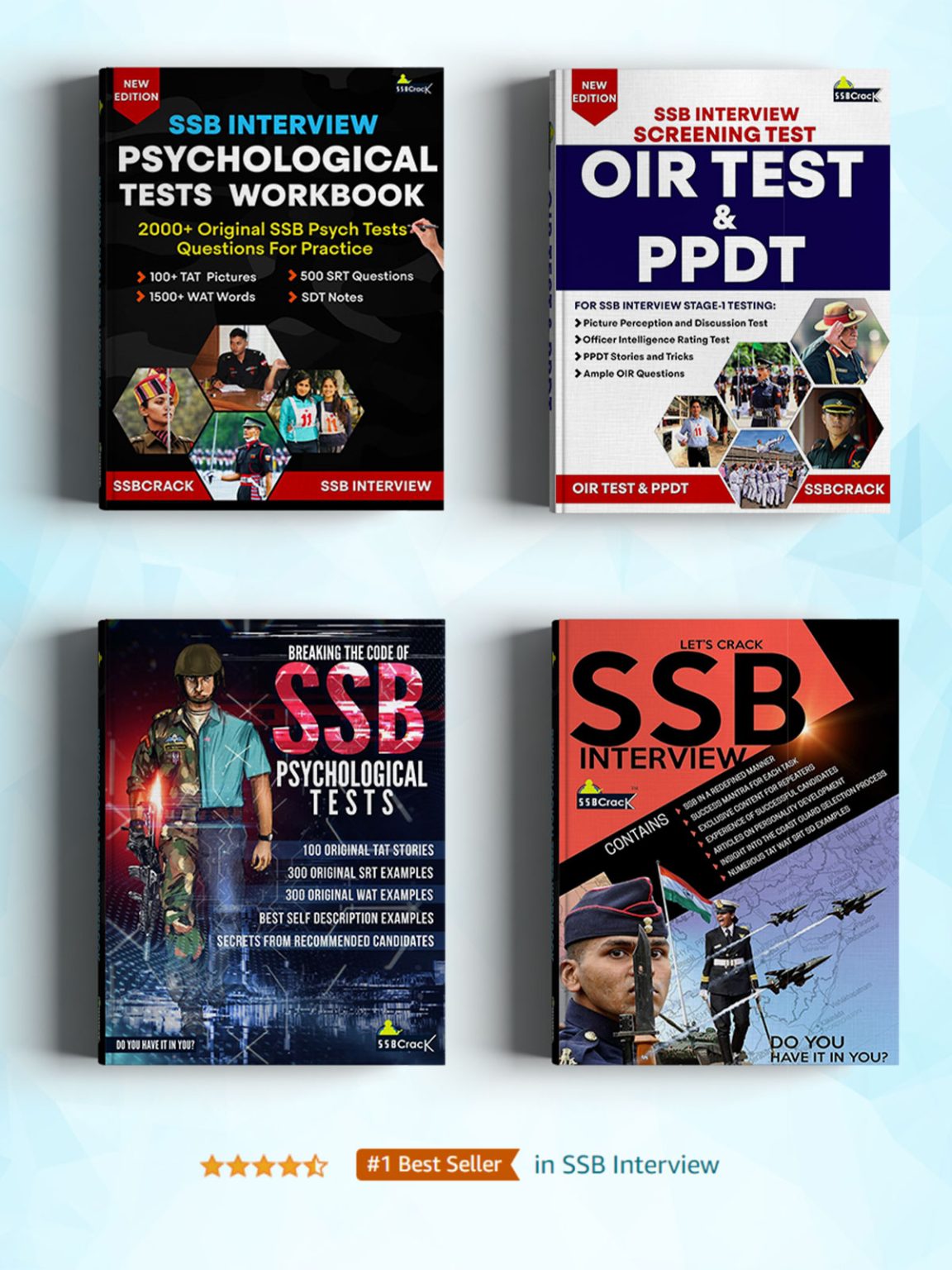 4 Best SSB Interview Books for Preparation