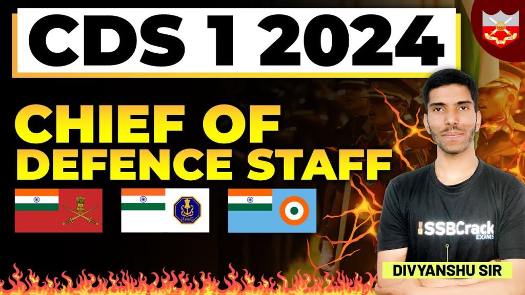 CDS 1 2024 Chief of Defence Staff (CDS) Lecture