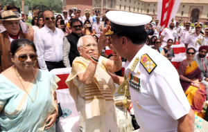 Admiral Dinesh Kumar Tripathi Takes Charge as 26th Navy Chief