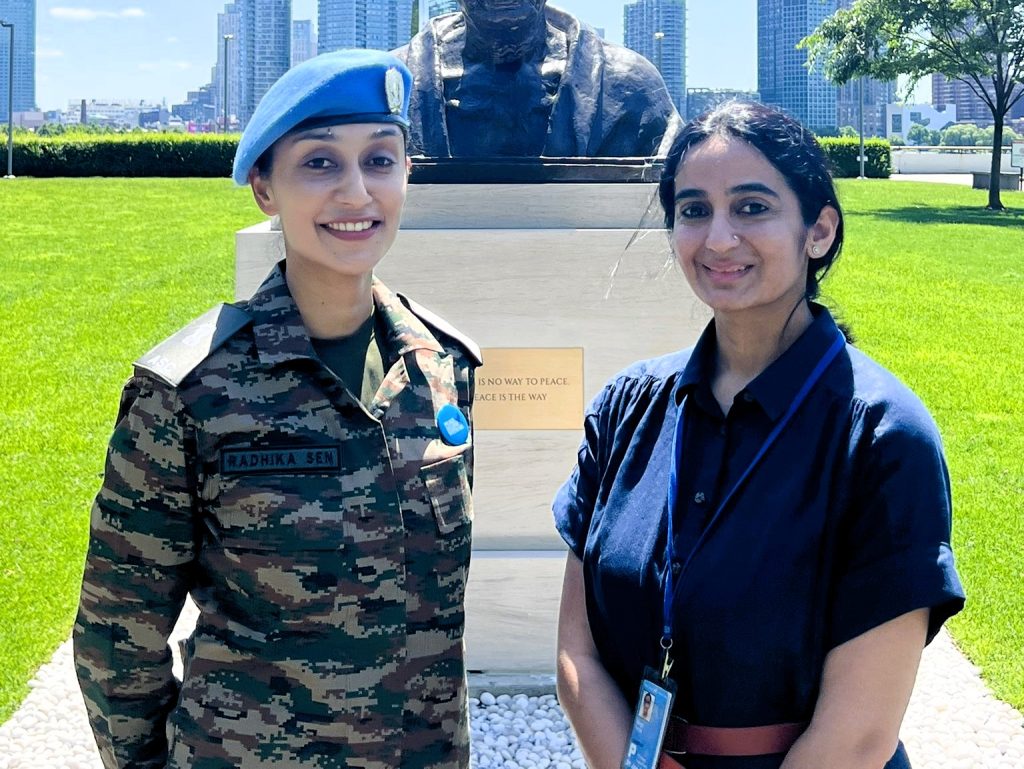 Major Radhika Sen Honored with UN Military Gender Advocate of the Year Award