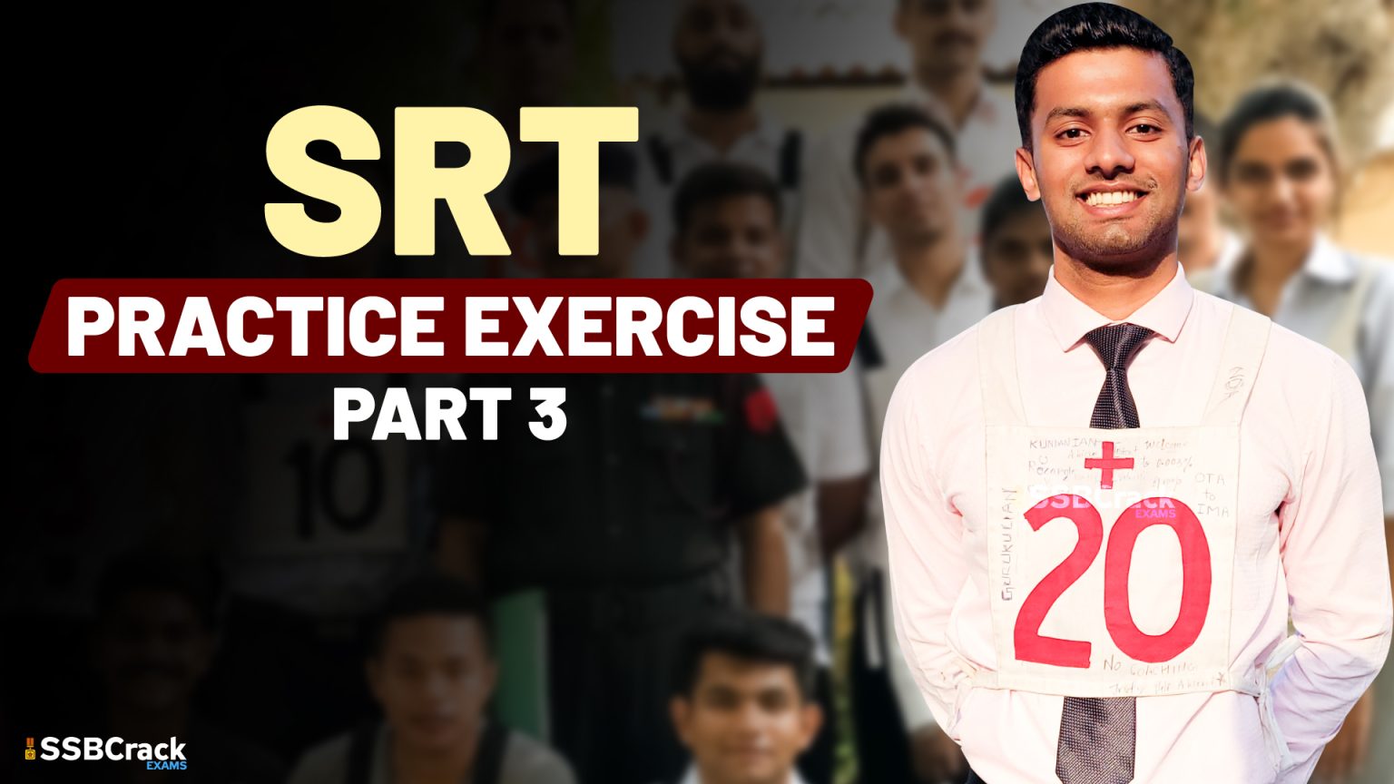SSB Interview SRT Practice Exercise Part 3