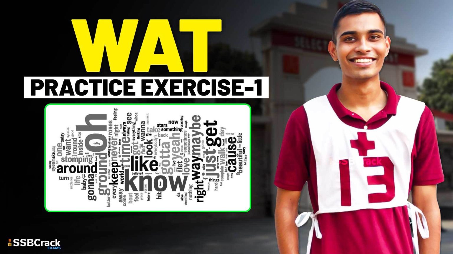 SSB Interview WAT Practice Exercise Part 1