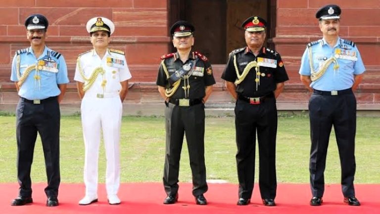 Ranks in Indian Army, Airforce and Navy