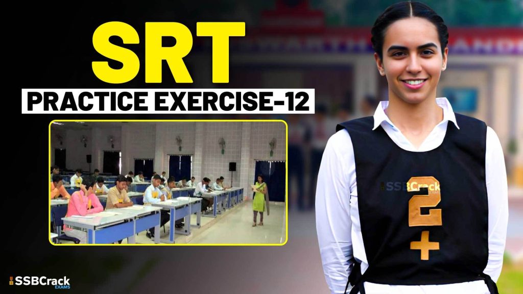 SSB Interview SRT Practice Exercise Part 12