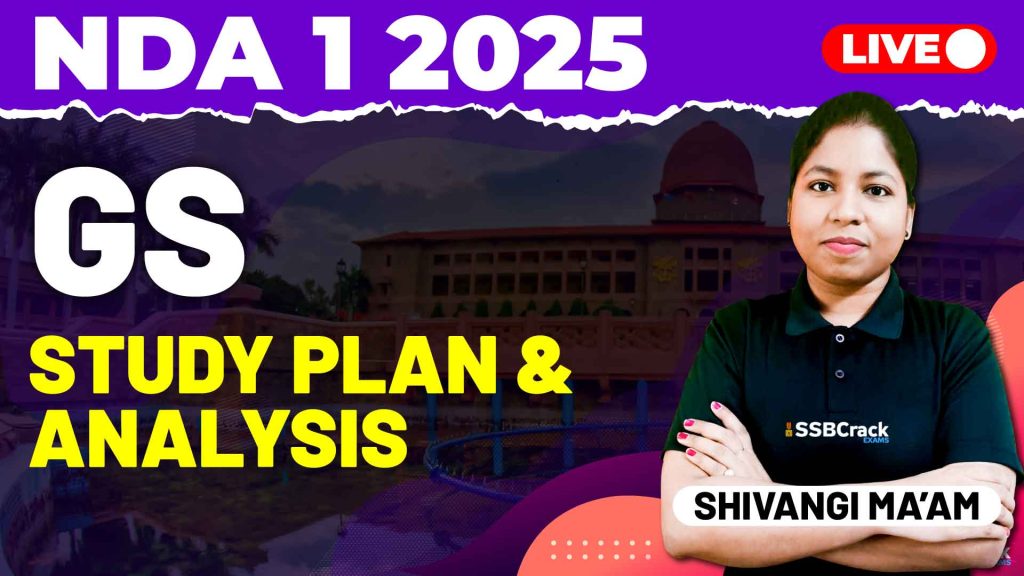 NDA 1 2025 Exam GS Study Plan & Analysis