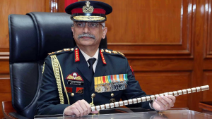 What Does the Baton Represent for Indian Army Officers?