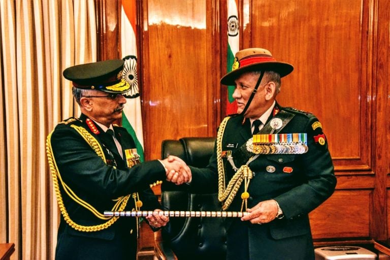 What Does the Baton Represent for Indian Army Officers?