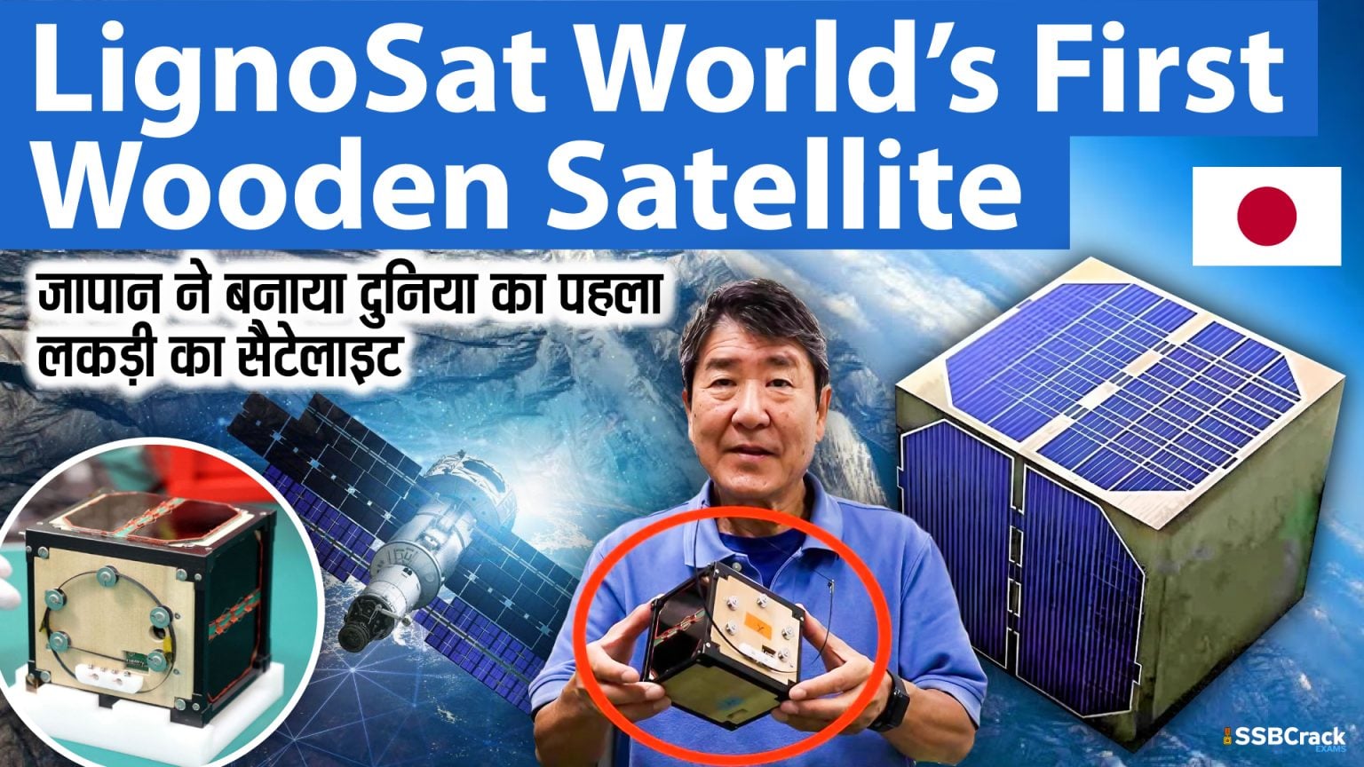 LignoSat World’s First Wooden Satellite