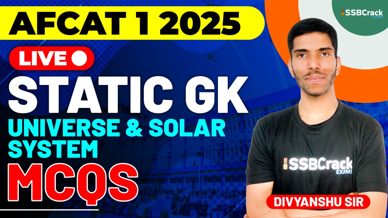 AFCAT 1 2025 Static GK Universe and Solar System
