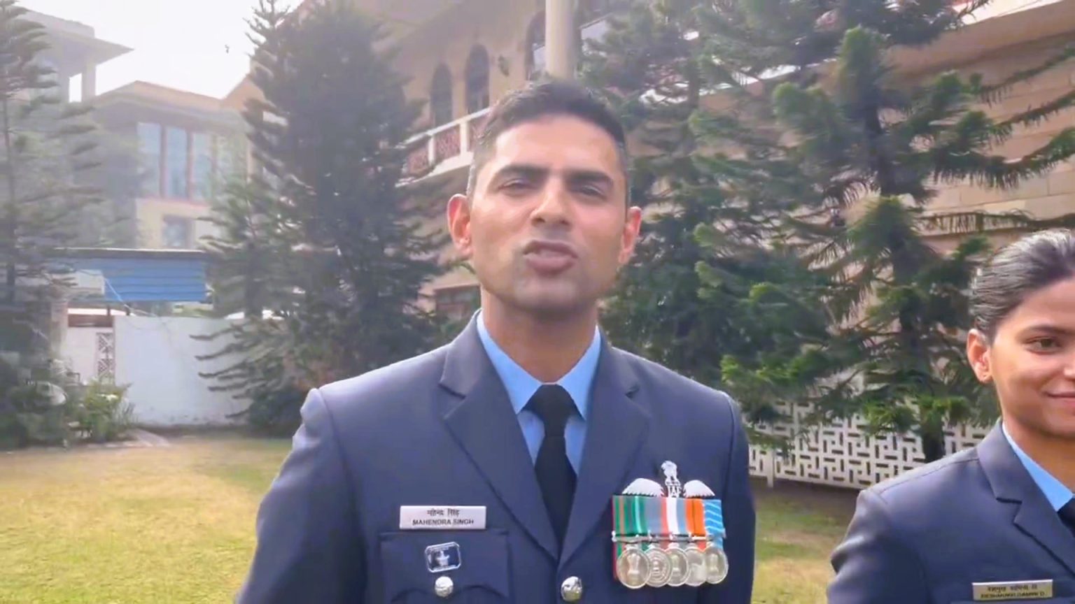 Meet Squadron Leader Mahender Singh Leader Of The Indian Air Force Contingent 2025