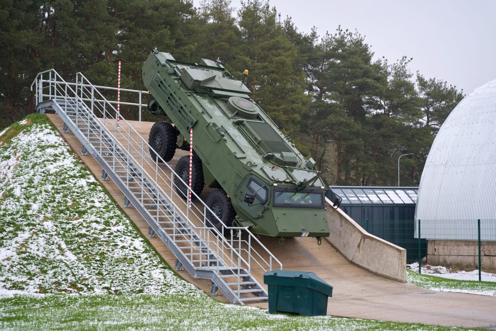 Latvia Begins Testing Patria 6×6 Armored Personnel Carrier on Public ...