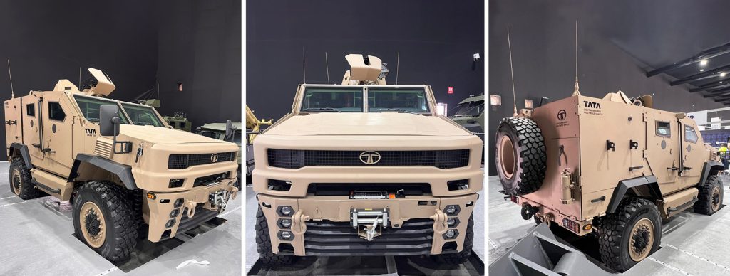 Tata Advanced Systems Unveils NATO-Compliant Light Armored Multirole ...