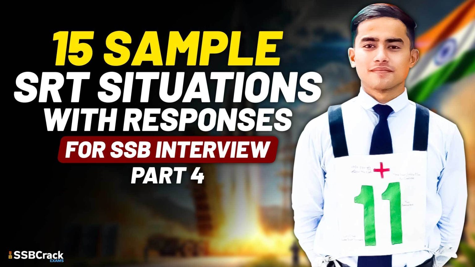 15 Sample SRT Situations With Responses For SSB Interview - Part 4
