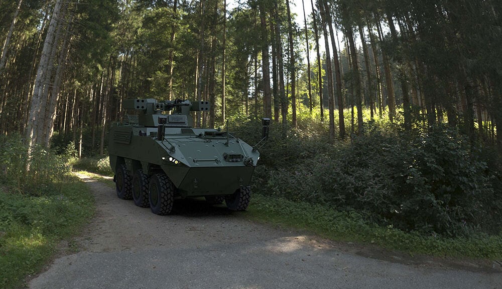 General Dynamics Unveils Upgraded Pandur 6×6 Combat Vehicle for Air ...