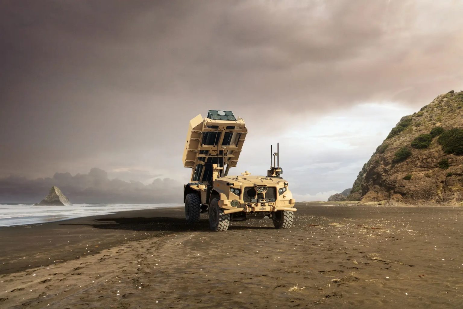 Oshkosh Defense Unveils Advanced ROGUE-Fires Rocket System Featuring ...