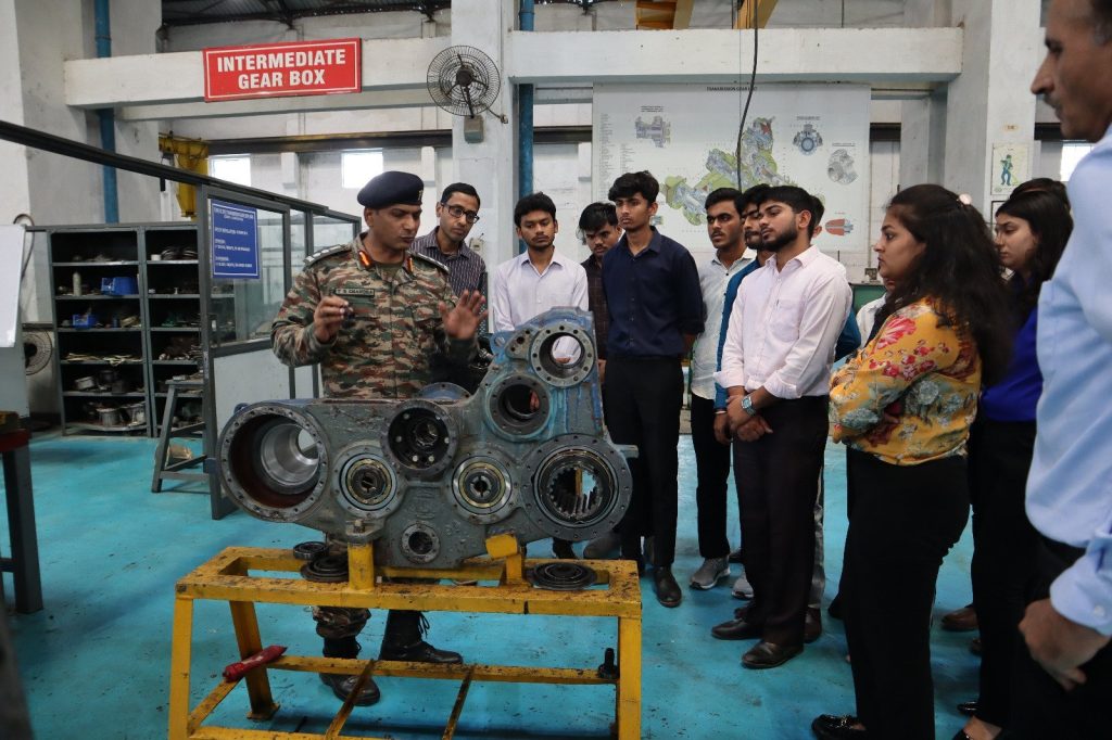 Amity University Students Engage in Defence Innovation at 505 Army Base ...